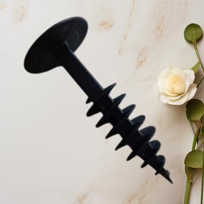 China 50*70mm Black Nylon Helical Anchor, Plastic Fastener for External Wall/Roof Insulation Board Fixing for sale