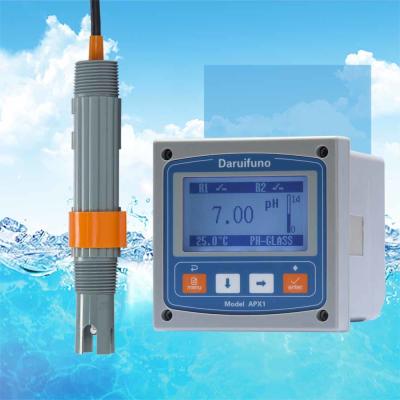 China ±2000mV IP66 Industrial Online PH ORP Meter For Continuous Wastewater Monitoring for sale
