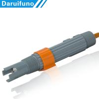 China PT1000 pH Probe Sensor with Temperature Compensation 0-14 pH Range 0-60°C Operation ASP300T-D10-A Model for sale