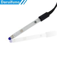 China Analog Signals pH ORP Sensor Electrode 12mm Diameter 120mm Length Double Salt Bridge 0-14pH Range for sale