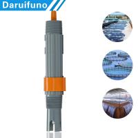 China PT1000 pH Probe Sensor with Temperature Compensation 0-14 pH Range 0-60°C Operation ASP300T-D10-A Model for sale
