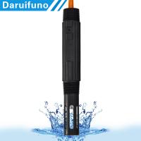China PT1000 PT100 Temperature Compensation pH Sensor for Wastewater 0-14pH 0-100C for sale
