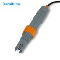 China Submerged Installation Titanium Solution Ground PH Sensor 0-14pH 0-100C for Sewage Water for sale