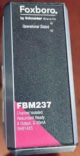 China DCS FBM237 Foxboro PLC 20 MA Output Module FBM237 P0914XS for sale