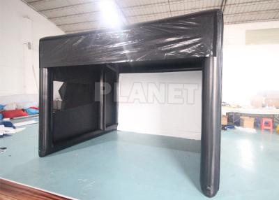 China Luft versiegelte aufblasbares Golf-Trainings-Simulator-Käfig-Zelt mit Kinoleinwand for sale