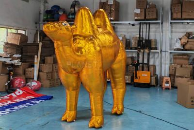 China Customized Oxford Cloth Inflatable Camel Giant Life Size Camel Model For Decoration for sale