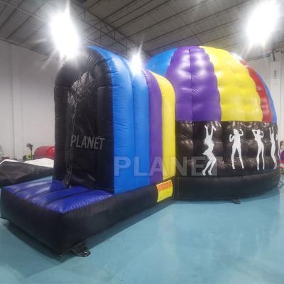 China Commercial Outdoor Party Disco Dome Inflatable Bounce House Bouncy Castle PVC Inflatable Bouncer For Rental for sale