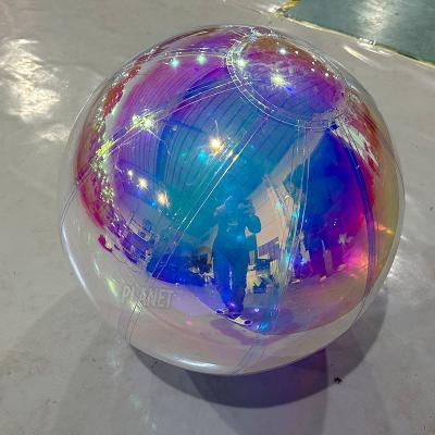 China Double Layer PVC Giant Mirror Ball Inflatable Sphere Balloons Mirror Balls For Sale for sale