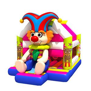 China Inflatable Clown Junmping Bouncy House Colorful Clown Bouncy Castle Clown Bouncy House for sale