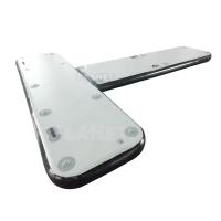 China Custom Inflatable T Shape Floating Dock Platform 3.8x4.5m for Jet Ski and Boat Parking for sale