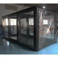 China Custom Inflatable Car Cover Tent 5.2x2.4x2.4m Portable Airtight Car Shelter with Air Pump for sale