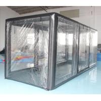 China Custom Inflatable Car Cover Tent 5.2x2.4x2.4m Portable Airtight Car Shelter with Air Pump for sale