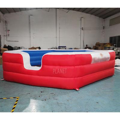 China Custom Team Building Inflatable Gaga Pit Inflatable Gaga Ball Pit Field Gaga Court For Kids And Adulits for sale