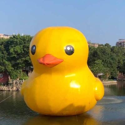 China Custom Floating Airtight Inflatable Yellow Duck Giant Rubber Duck For Advertising for sale