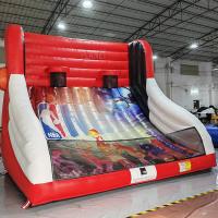 China Popular Inflatable Basketball Shooting Game Carnival Basketball Bounce Machine Interactive Game for sale