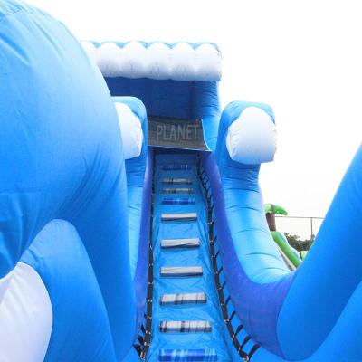 China Commercial Grade PVC Inflatable Bouncer Water Slide Inflatable Bouncy Castle Slide For Kids Adult for sale