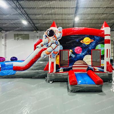 중국 파티 임대 야외 펌프용 점핑 캐슬 우주비행사 펌프용 캐슬 광고용 판매용