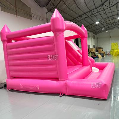 Cina Popolare Moonwalk Rosa Gonfiabile Castello Gonfiabile Casa di Rimbalzo Castello Saltellante in vendita