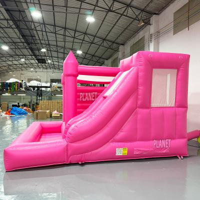 Cina Popolare Moonwalk Rosa Gonfiabile Castello Gonfiabile Casa di Rimbalzo Castello Saltellante in vendita
