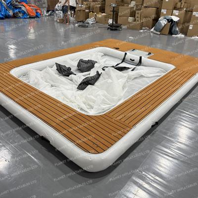 중국 공장 소매 접이식 제거 가능한 펌프 요트 떠 바다 해수욕장 안티 수달 네트워크 판매용