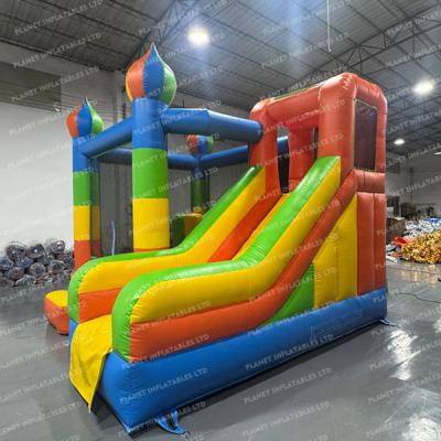 Cina Gonfiabile commerciale per esterni, scivolo combinato, castello gonfiabile, casa gonfiabile in vendita
