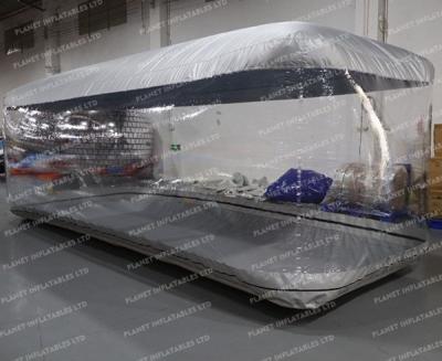 China Durable Anti Dust Inflatable Bubble Parking Shelter Inflatable Air Car Cover Bubble Tent for sale
