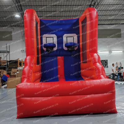 China Outdoor Inflatable Basketball Play Game Inflatable Hoop for Kids and Adult for sale