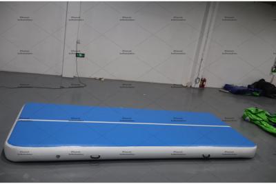 China Custom Size Inflatable Air Track Mat Gymnastics Tumbling Mat for Home Training/Yoga/Cheerleading for sale