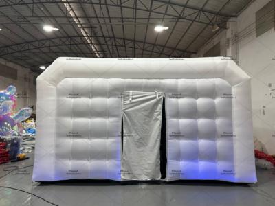 China White Oxford Inflatable Hot Yoga Tent Portable & Easy Storage Studio for Indoor/Outdoor Yoga & Gymnastics for sale