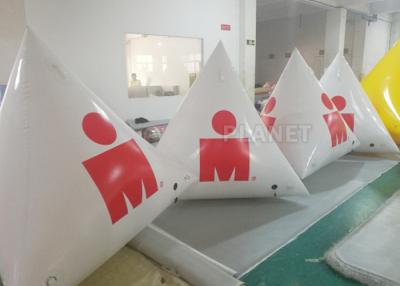 China White Large Inflatable Buoys Hand Printing CE / UL Air Pump And Repair Kit for sale