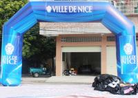 China Custom Inflatable Advertising Arch with 2-Year Warranty - Full Digital Printing & CE/UL Certified Blower for sale