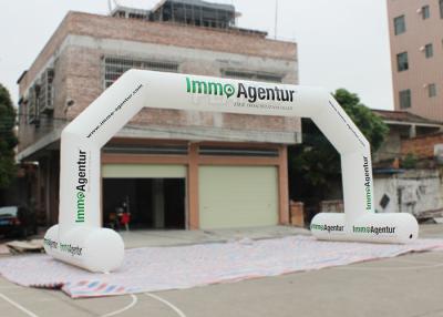 China Outdoor Event Entrance Arch  / Advertising Finish Line Blow Up Arch for sale