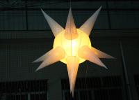 China LED Inflatable Star 190T Polyester with CE/UL Blower - Custom Sizes & 2-3 Year Warranty for sale
