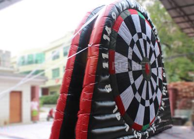 China Giant Inflatable Soccer Dart Board CE / UL Air Blower For Outdoor Play for sale