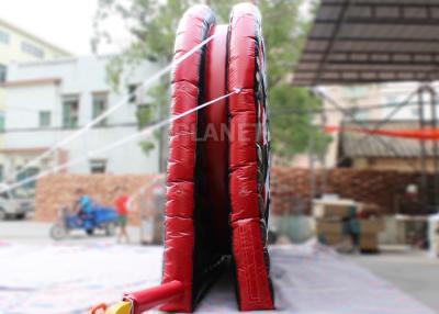 China Giant Inflatable Soccer Dart Board CE / UL Air Blower For Outdoor Play for sale