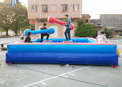 China Human Gladiator Bouncy Castle Joust Sport Games PVC Tarpaulin Material for sale