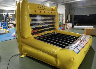 China 0.55mm Plato PVC Tarpaulin Inflatable Carvinal Game Rental / Giant Inflatable Plinko Prize Game for sale