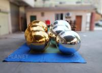 China Custom Inflatable Decoration Mirror Ball 0.6m-6m Dia PVC Logo Printing Eco Friendly for sale