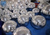 China Silver 0.45m Inflatable Reflective Balloon - 0.45mm PVC Construction, 3-Year Lifespan for Events for sale