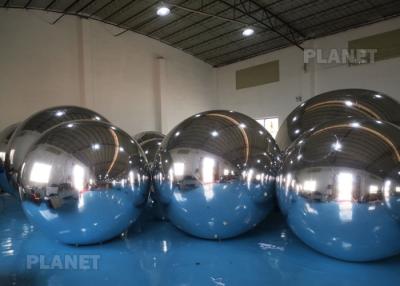 China Advertising Reflective Inflatable Mirror Ball For Party Decoration for sale