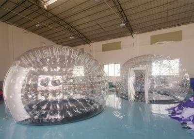 Cina Campeggio annullare tenda gonfiabile della cupola del PVC di 0.7mm con le porte in vendita