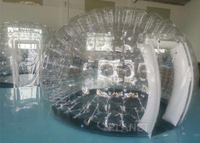Cina Campeggio annullare tenda gonfiabile della cupola del PVC di 0.7mm con le porte in vendita