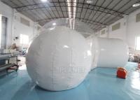 China 5m Inflatable Clear Bubble Dome Tent for Hotel Camping Custom Logo for sale