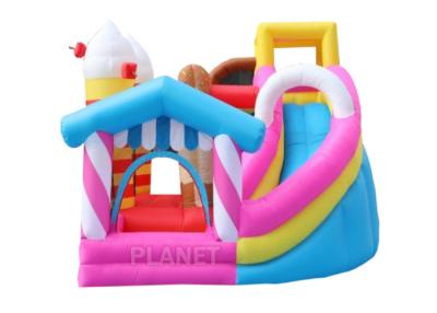 China Home Candy 3ML*2.8MW*2.2MH Inflatable Slide Jumping Castle for sale