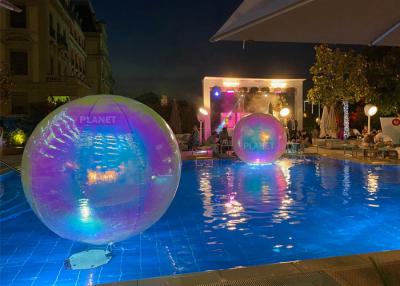 China Deslumbre la bola de espejo inflable reflexiva del PVC del color para la decoración en venta