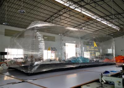 China Transparent Bubble 18 Oz Inflatable Motor Car Capsule for sale