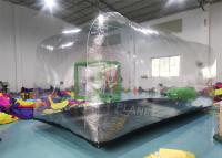 China PVC Waterproof Inflatable Car Bubble Storage 6m x 3m x 2.5m Commercial Grade for sale