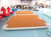China Double Wall Fabric EVA Inflatable Floating Boat Dock 3x2x0.2m CE Certified for sale