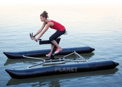 China Custom Size Inflatable Banana Boat Floating Water Bike Buoy for sale