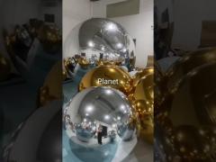 Van de de Discospiegel van douane Opblaasbare Pvc van de het Gebiedbal van de de Spiegelbal Reuze Opblaasbare Kleurrijke de Spiegelballon voor Gebeurtenisdecoratie